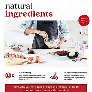 David’s Cookies Gourmet Assorted Cookies and Brownies Gift Basket - 12 x 1.5oz fresh baked cookies and 10 x 2oz individually wrapped brownies - Ideal Gift for Corporate Birthday Fathers Mothers Day Get Well and Other Special Occasions