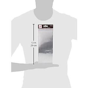 anitas Straight Line Borders Outline, Stickers, Silver, 10.3 x 0.05 x 27.3 cm, 8101017
