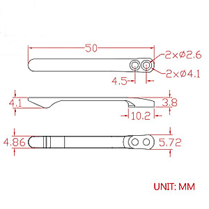 CIVIVI Titanium Pocket Clip Set