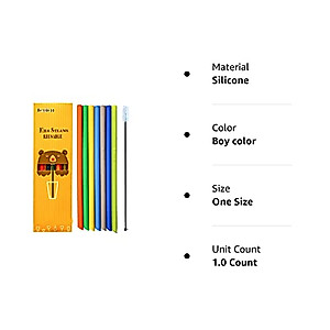 Tegion Thin Short Reusable Toddlers& Kids Silicone Straws for The First Years Take & Toss Spill Proof Straw Cup,10-14 oz Small Tumbler (Girls Color)