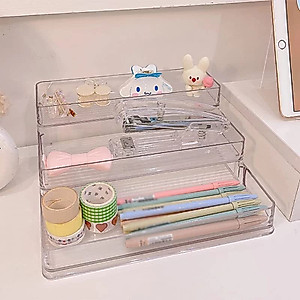 TJLSS Shelf Organizer Desktop Folding Rack Organizer Cosmetic Storage Rack Bed Folding Table Acrylic Tray Organizer