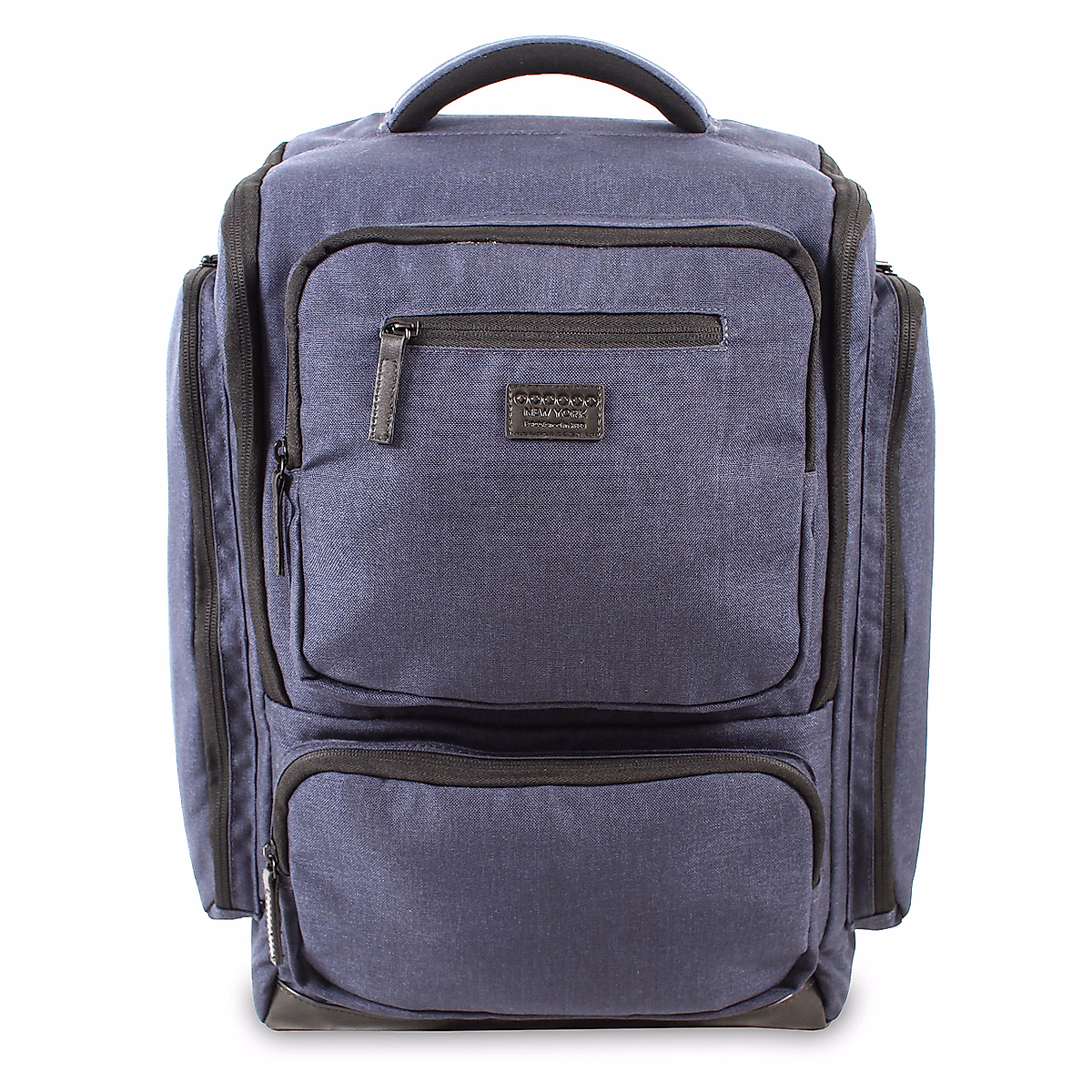 J World New York Novel Laptop Backpack, Navy, One Size