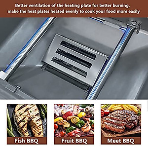 QuliMetal 67060 Heat Deflector for Spirit II 200 and Spirit II 300 Series, Model Years 2017 and Newer, 304 Stainless Steel