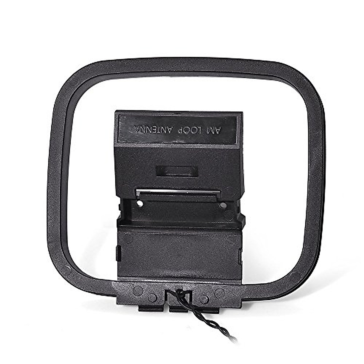 Eightwood AM FM Loop Antenna 3 Pin Mini Connector Compatible with Sony HiFi Series Sharp AV Receiver Radio Stereo System