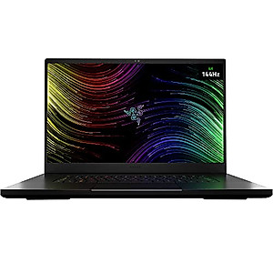 Razer Blade 17 Gaming Laptop: NVIDIA GeForce RTX 3080 Ti - 12th Gen Intel 14-Core i9 CPU - 17.3" 4K 144Hz - 32GB DDR5 RAM - 1TB PCIe SSD - Windows 11 - Chroma RGB - Thunderbolt 4 - SD Card Reader