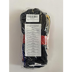 Vgo... 5-Pairs Multi-Functional Safety Work Gloves, Builder Gloves, Gardening Gloves, Light Duty Gloves, Value Pack (Size L, 5 Colors, AL8736)