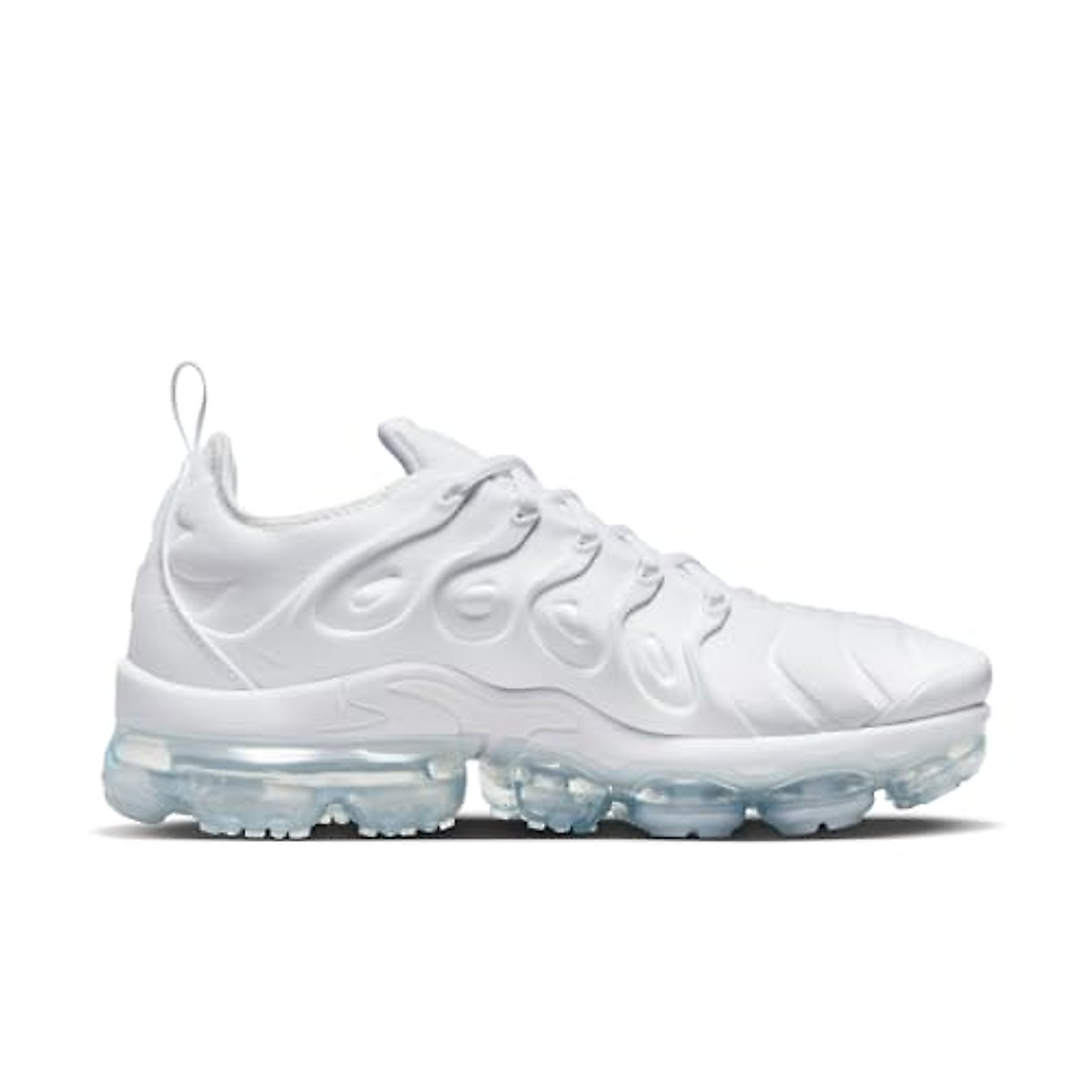 Nike mens Air Vapormax Plus, White, White-pure Platinum, 12