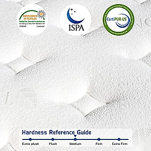 CHEVNI Twin Mattress, 12 Inch Twin Size Mattress with Individually Pocket Springs,Euro Top Medium Firm Memory Foam Hybrid Mattress in a Box,Strong Edge Support,CertiPUR-US (12 Inch, Twin)