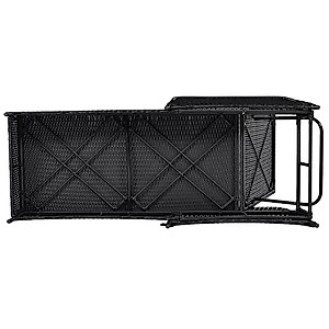 Furniture Outdoor Patio Pool PE Rattan Wicker Chair Wicker Sun Lounger