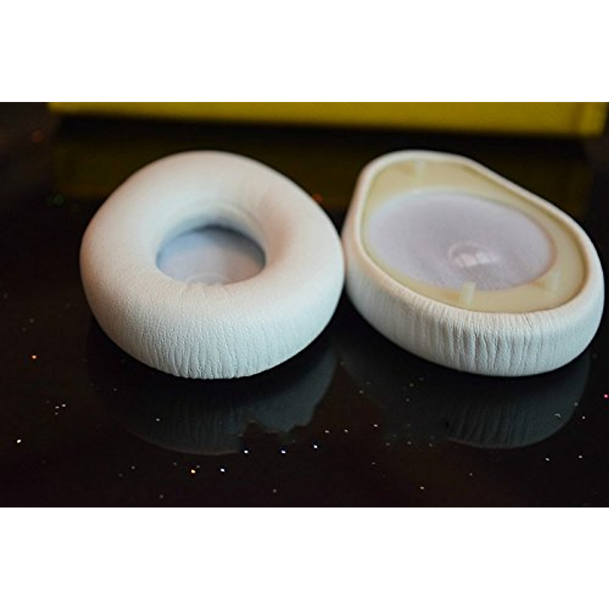 Replacement Earpads Ear Cushion Covers for Monster Diamond Tears Headphone (White)