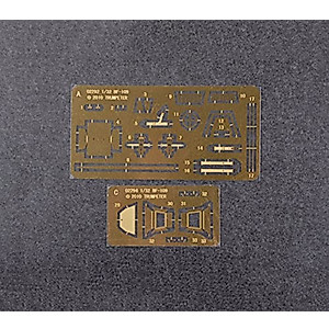 FMOCHANGMDP Fighter 3D Puzzles Plastic Model Kits, 1/48 Scale US F4U-5N Corsair Fighter Model, Adult Toys and Gift, 8.5 x 10.3Inchs