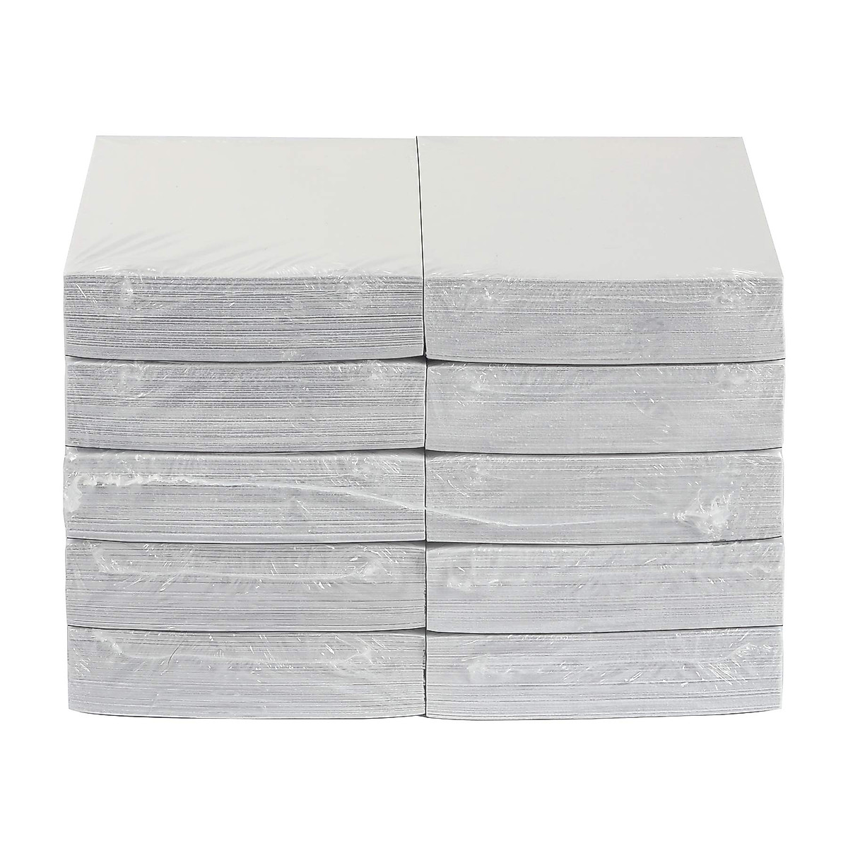 Amazon Basics Blank Index Cards, 3" x 5", White, 10-Packs of 100 (1000 Cards)