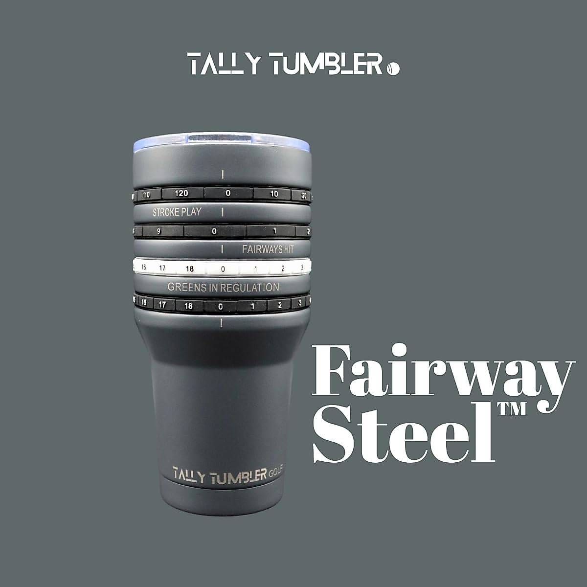 Tally Tumbler Golf (Fairway Steel)