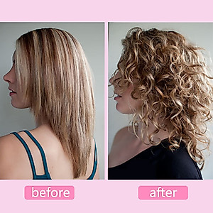 Dan Technology Travel Curling Iron,Dual Voltage Curling Iron,1 inch Curling Iron,60 min Shut Off Hair Curling Irons,Temperature Adjustable Curling Irons for Long/Short Hair…