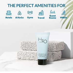 H2O Therapy Conditioner, Travel Size Hotel Hospitality, 0.85 oz (Case of 20)