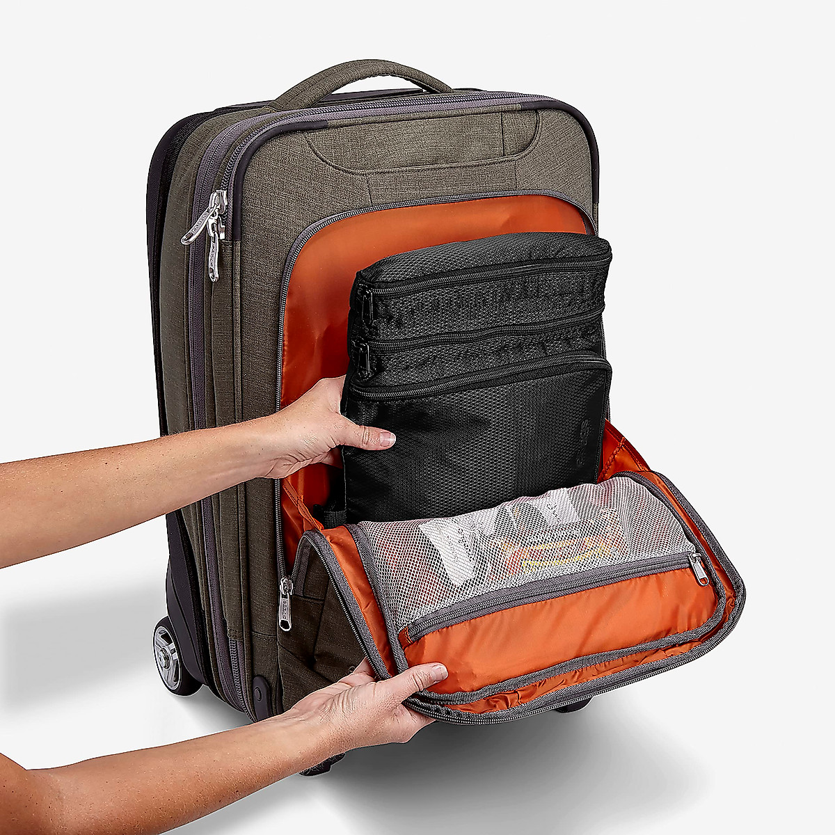 eBags Classic Large Pack-it-Flat Toiletry Kit (Titanium)