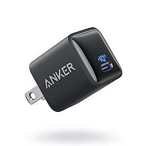 Anker USB C 20W, 511 Charger (Nano), PIQ 3.0 Durable Compact Fast Charger for iPhone 13/13 Mini/13 Pro/13 Pro Max/12, Galaxy, Pixel 4/3, iPad/iPad Mini (Cable Not Included)