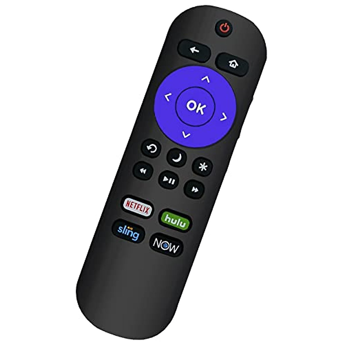 Universal Remote Control Compatible with All Hisense-Roku TV & Sharp-Roku TV Remote, No Setup Required