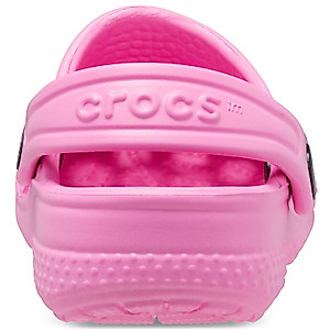 Crocs Unisex-Baby Classic Littles Clogs |Baby Shoes, Ballerina Pink, 2-3 Infant