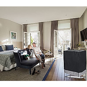 104CM X 69CM X 122CM Large Goodnight Bird Parrot Cage Cover Waterproof Dust Proof Cover Black-Out Birdcage Cover Durable Breathable Washable Material