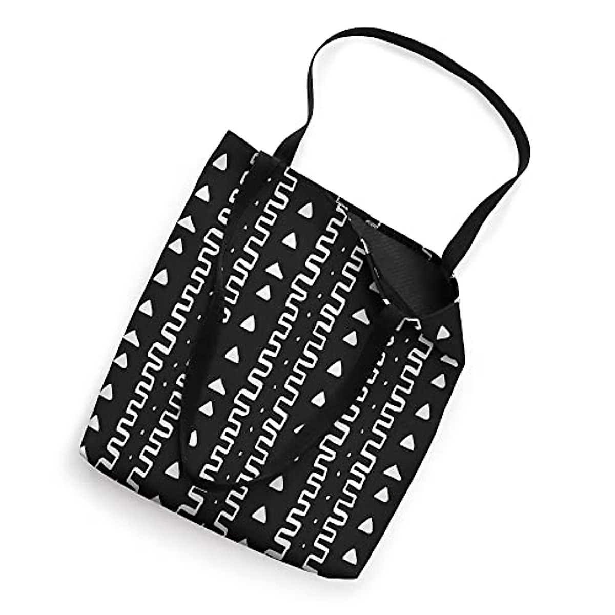 African Mud Cloth Print Bogolan Style 012 Tote Bag
