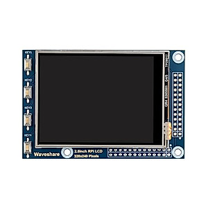 Waveshare 2.8inch Resistive Touch Screen TFT LCD, Compatible with Raspberry Pi 5/4B/3B/Zero/Zero W/Zero 2W/Pico/Pico W/Pico WH, 320x240 Resolution