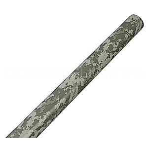 CleverDelights Green Digital Camo Wrapping Paper - 30" x 30Ft Roll - 75 SqFt - Premium Camouflage Gift Wrap Paper