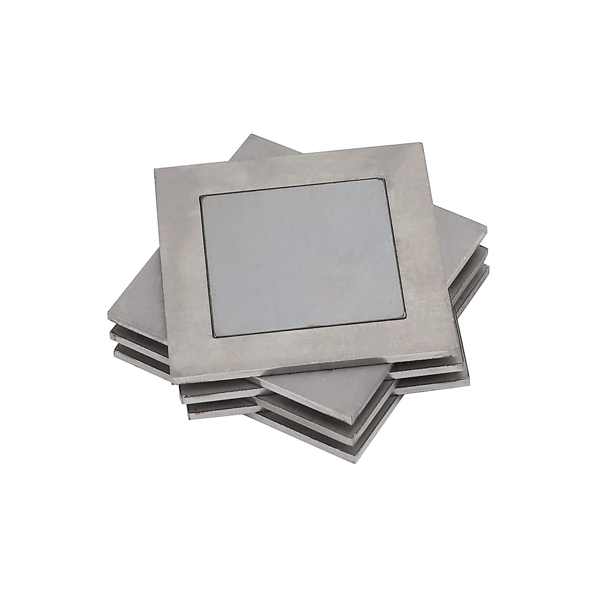 Luckyweld Welding Practice Kit, Mild Steel Welding Coupons 6pcs, 3 and 2 Inch Wide, Suitable for Novice MIG, TIG, Stick, Arc,MMA Welding Kit(Mild steel)