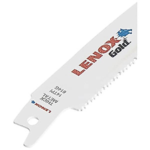 LENOX Tools Reciprocating Saw Blades, Metal Cutting, 6-Inch, 14 TPI, 5-Pack (21067614GR)